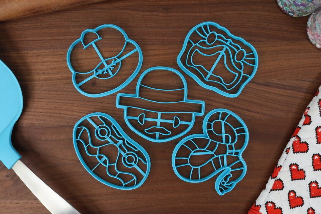 Hognose Snakes Cookie Cutters - Gentleman Hognose, Hognose Face, Shy ...