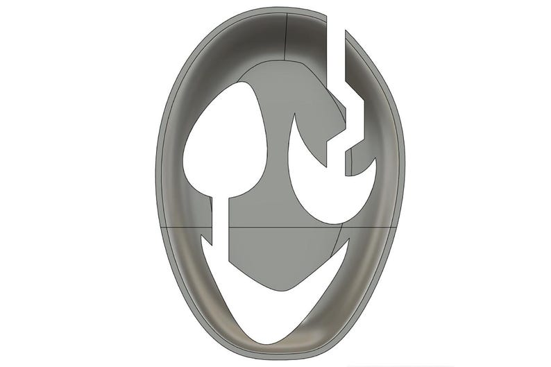 Gaster Mask 3D Print Model - Undertale Royal Scientist Cosplay ...