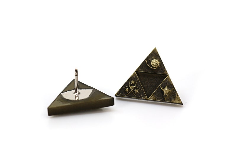 Zelda Pin Triforce Spiritual Stone Legend of Zelda Breath of | Etsy