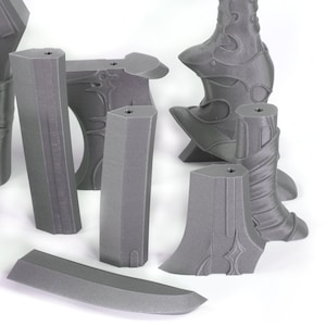 FFXIV Hoshikiri Sword and Sheathe DIY Cosplay Prop Kit - Samurai ...