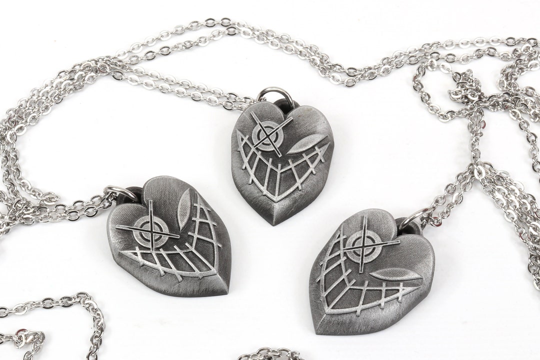 Lead Excorcist Mask Charm Necklace - Angel Exorcist Mask- Hell Born ...