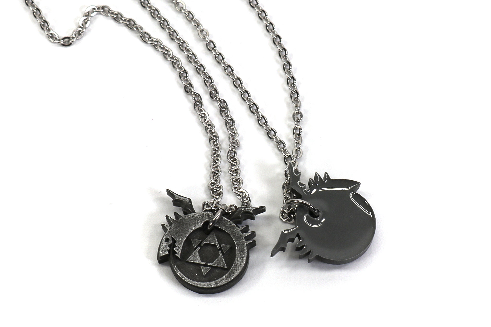 Locket Ouroboros Symbol-aluminum Metal for Cosplay-homunculi - Etsy