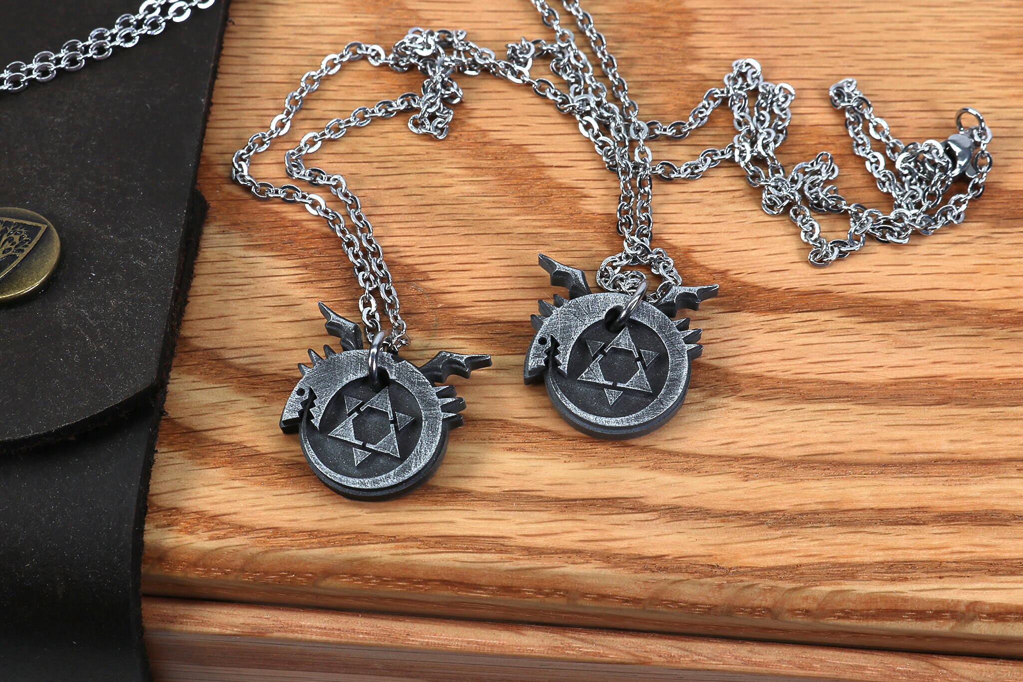 Locket Ouroboros Symbol-aluminum Metal for Cosplay-homunculi - Etsy