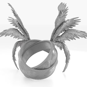 Biblically Accurate Angel Head DIY Cosplay Prop Kit - Seraphim Thrones ...