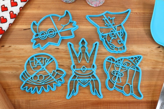 Paper Mario TTYD Villains Cookie Cutters Doopliss Grodus - Etsy