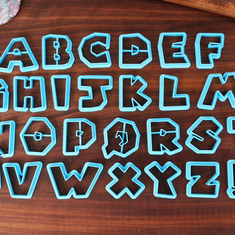 Fondant Letters - Etsy