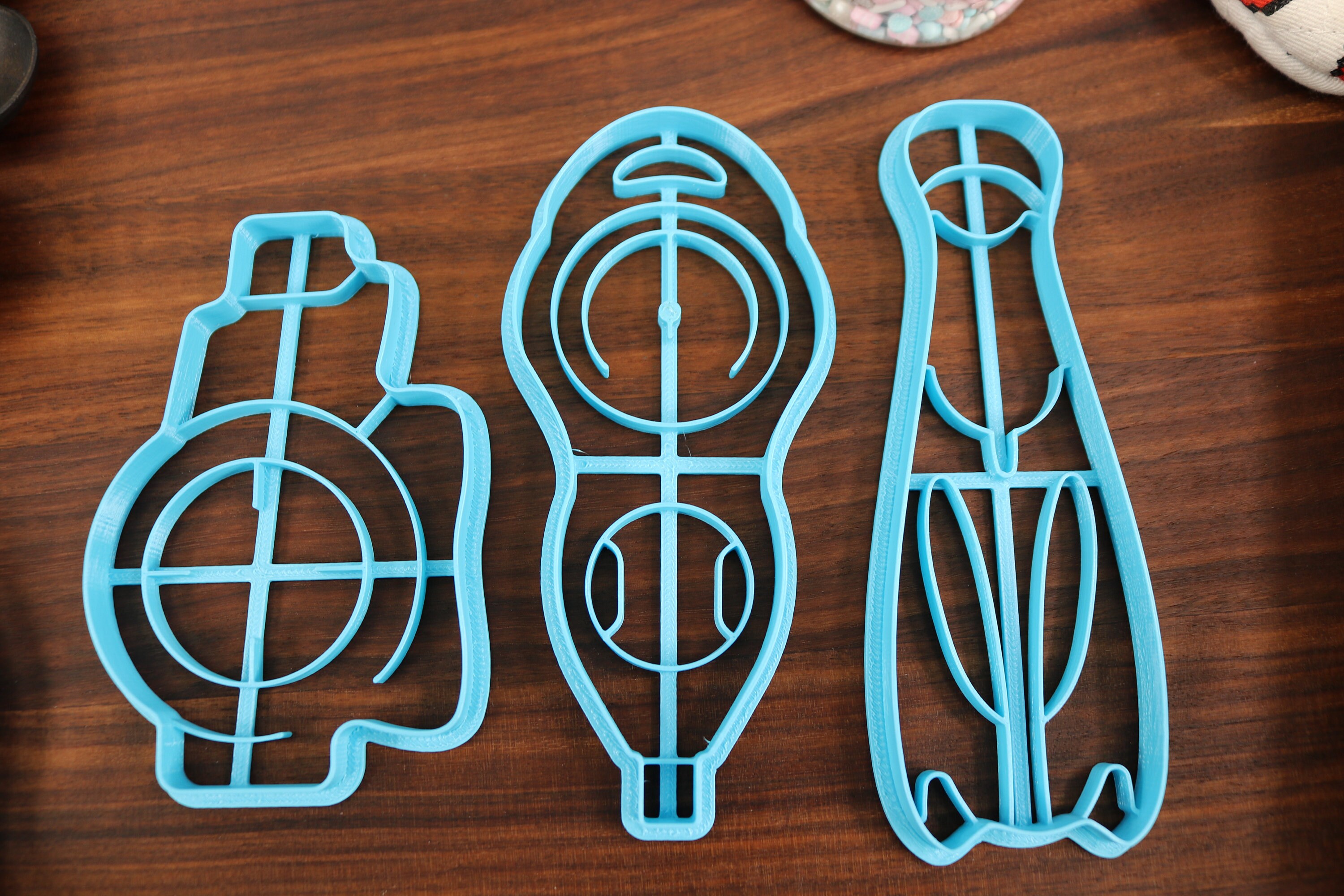 Scuba Diving Cookie Cutters: Diver, Tank, Fins, Goggles - Set 1 - Etsy