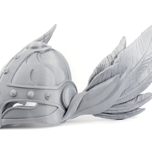 Valkyrie Helmet Viking Mask Angel Woman Angelic Headwear DIY Cosplay ...