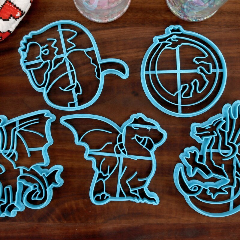 Dragon Cookie Cutter - Etsy