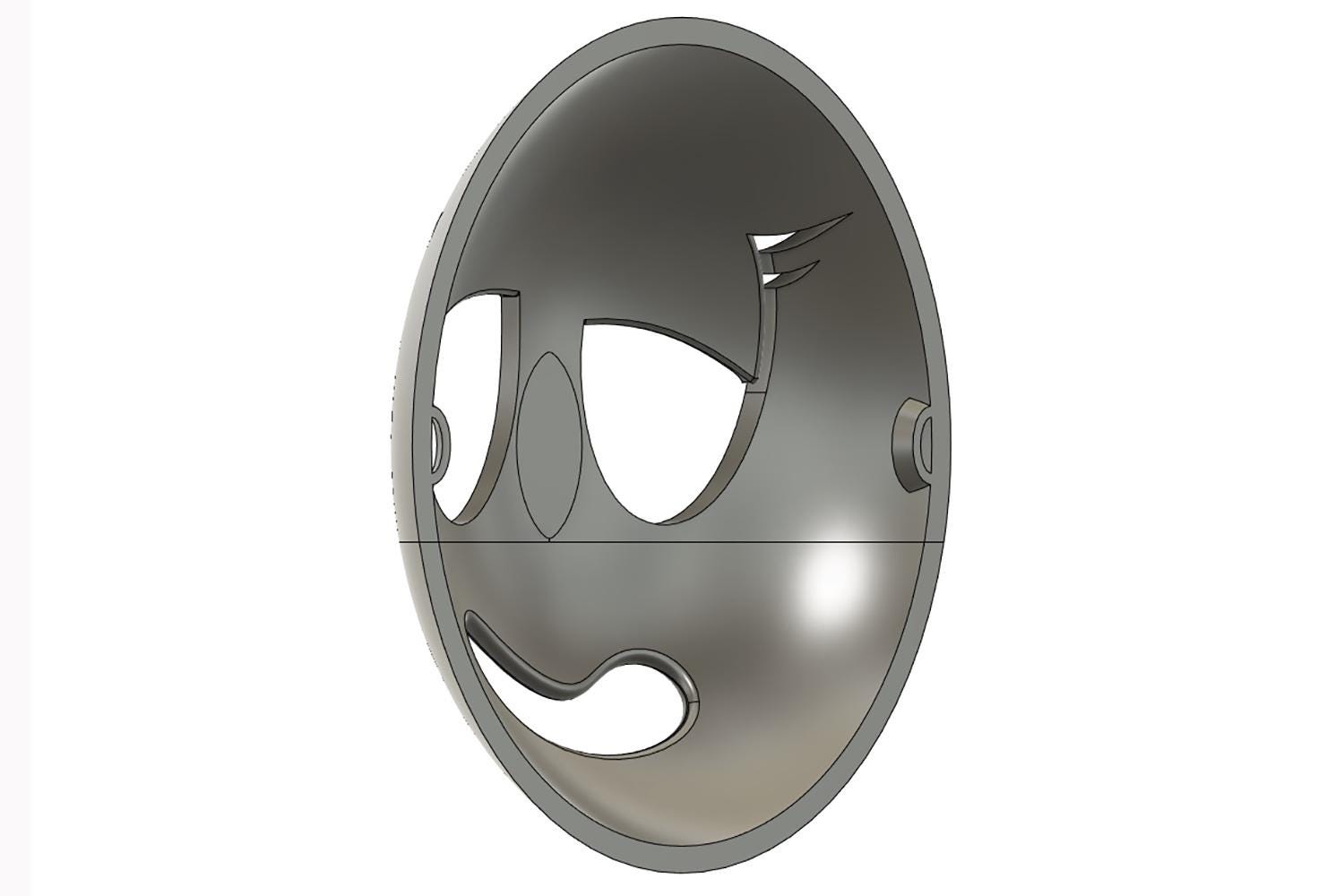 Shy Gal Mask 3D Print Model: Emotive Face Prop (STL Download) - Etsy