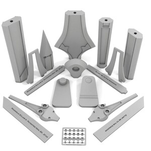 Magnolia Éclair II DIY Cosplay Prop Kit - Fighting Game Cosplays- Sword ...