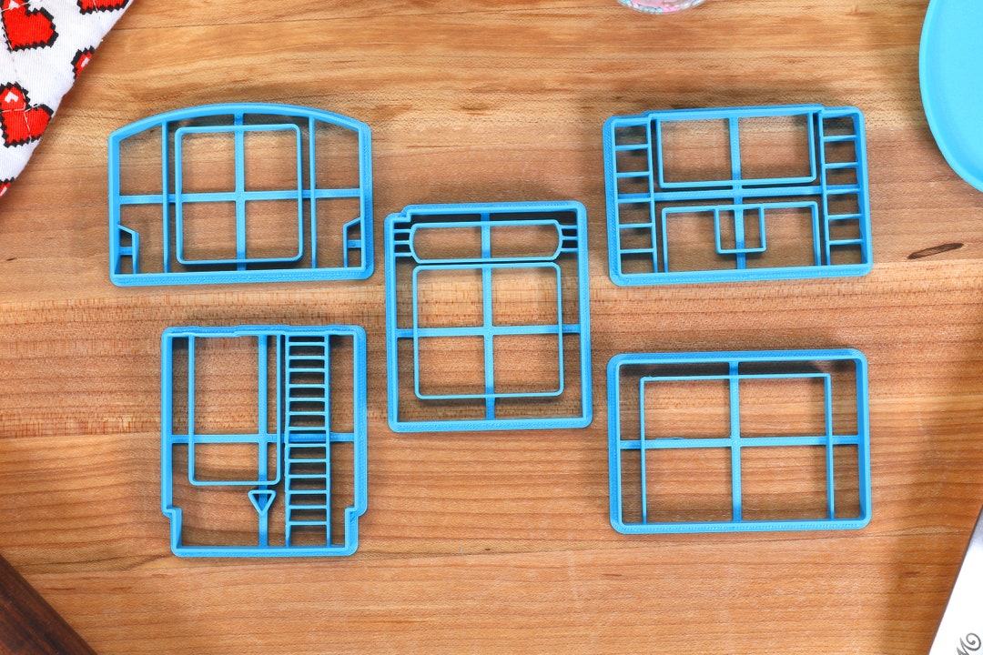 Nintendo Game Cartridgecookie Cutters - Gameboy, N64, NES, SNES ...