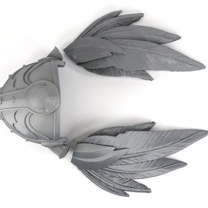 Valkyrie Helmet Viking Mask Angel Woman Angelic Headwear DIY Cosplay ...