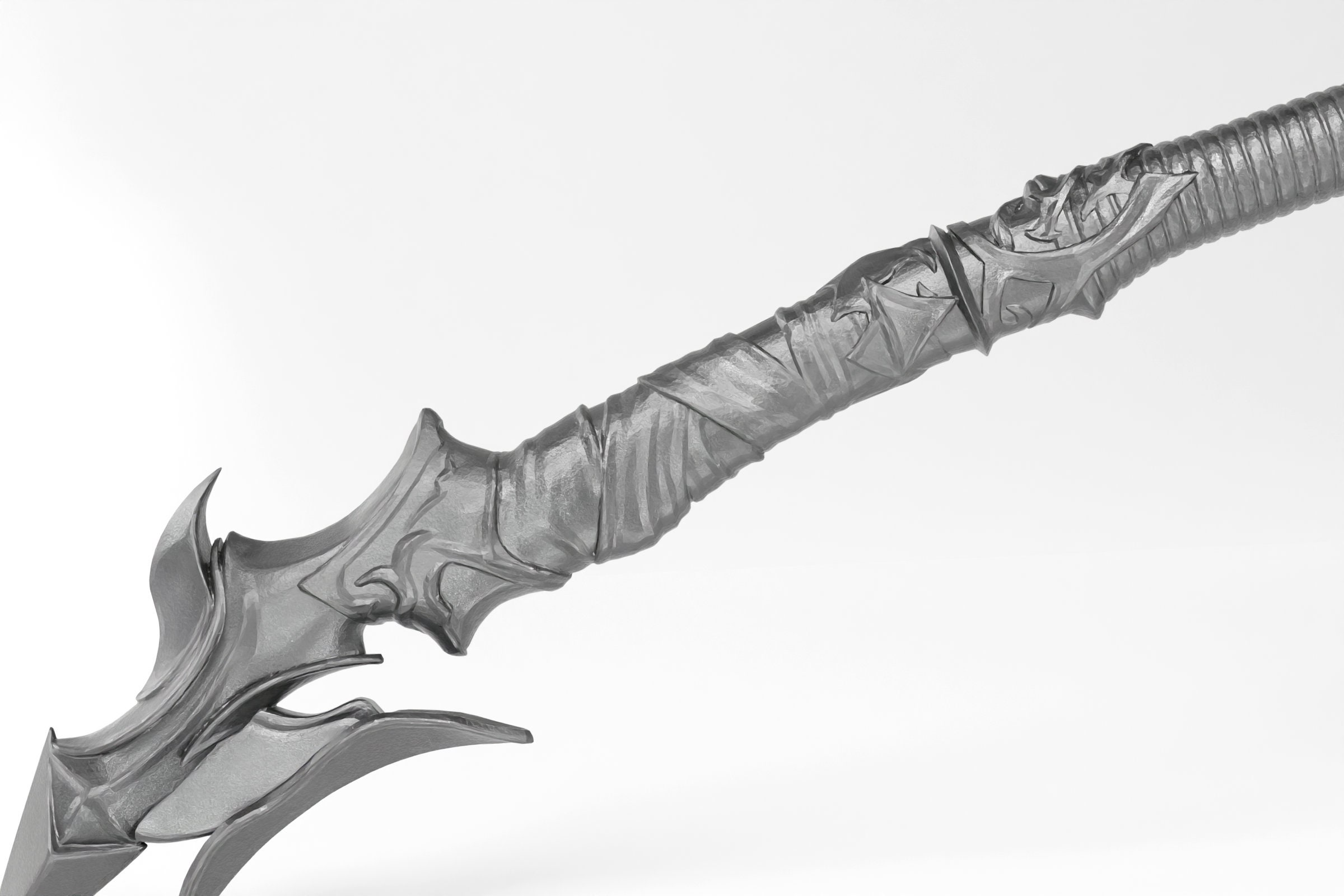 FFXIV Manderville Scythe Reaper DIY Cosplay Prop Kit - Etsy