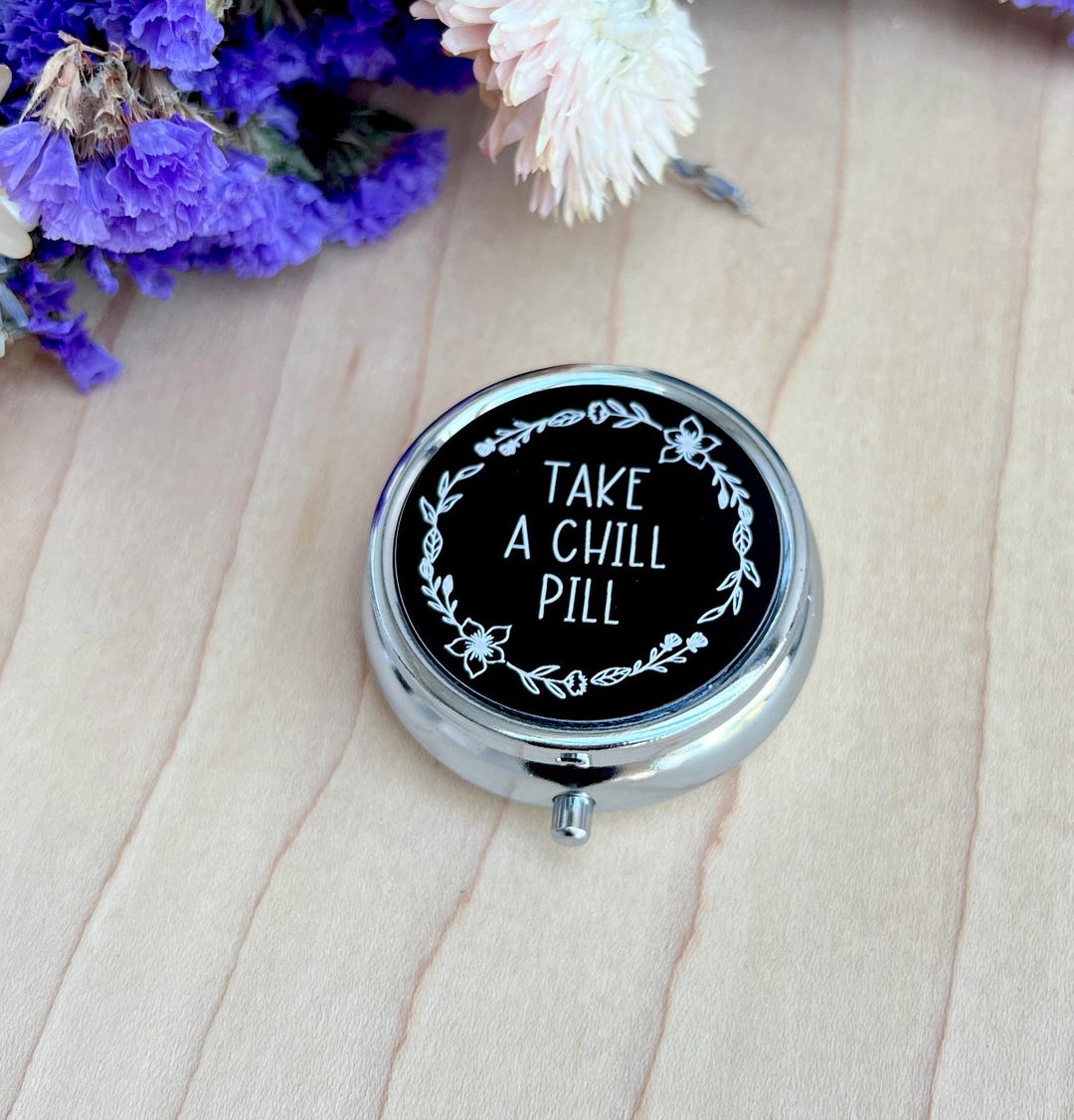 Custom Engraved Pill Box - Etsy