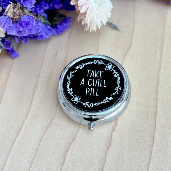 Custom Pill Box - Etsy
