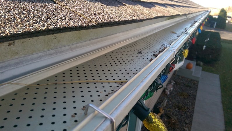 50 Ct Christmas Hook-christmas Light Hanger for Gutters With Mesh or ...