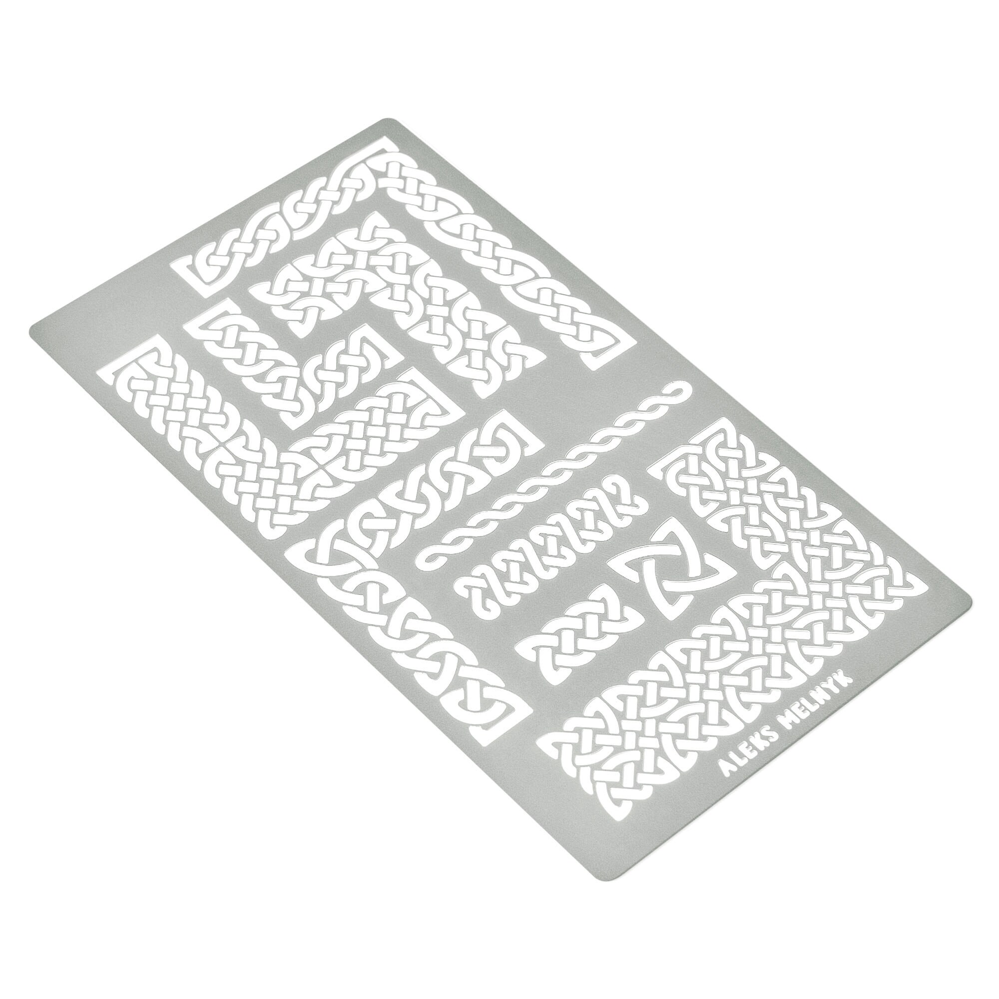 No.36.1 Celtic Knot Stencil, Wicca Stencil, Viking Stencil, Irish ...
