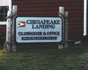 High Density Urethane sand carved single face sign | Etsy