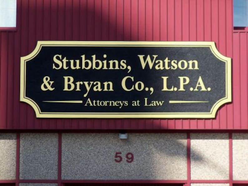 Sandblast Extra Large Foam (HDU) Signs- Sold Be Square Foot- Minimum ...