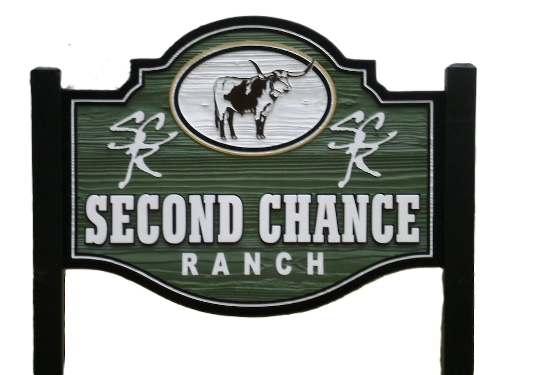 Large Redwood Sign - Carved - 5 >12 Square Feet- Sold by Sq Ft. - Hand ...