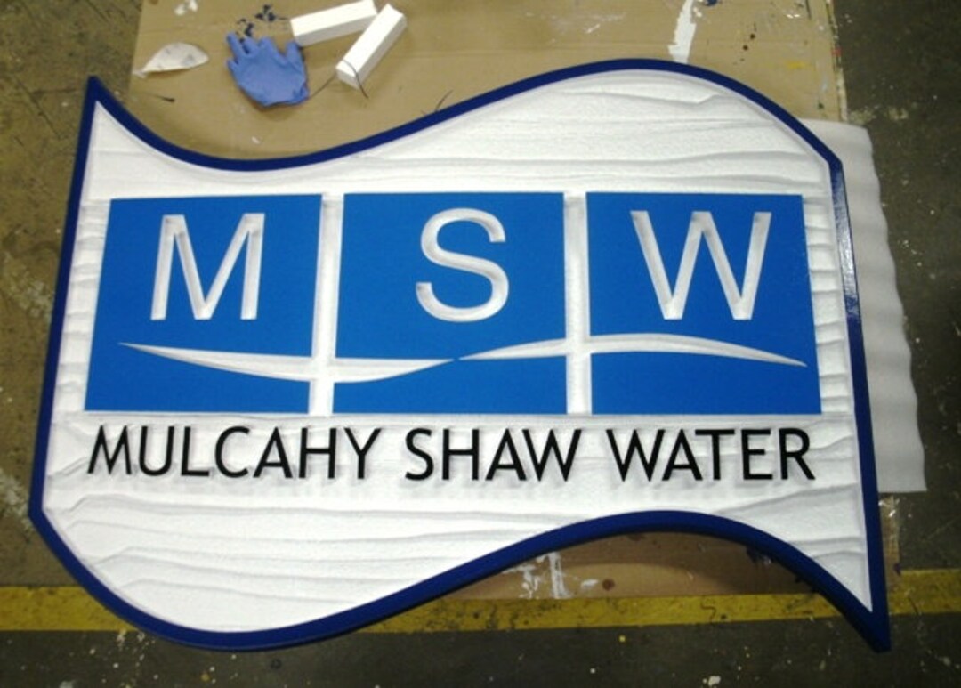 Sandblast Medium Foam (HDU) Signs- Sold Be Square Foot- Custom to Your ...