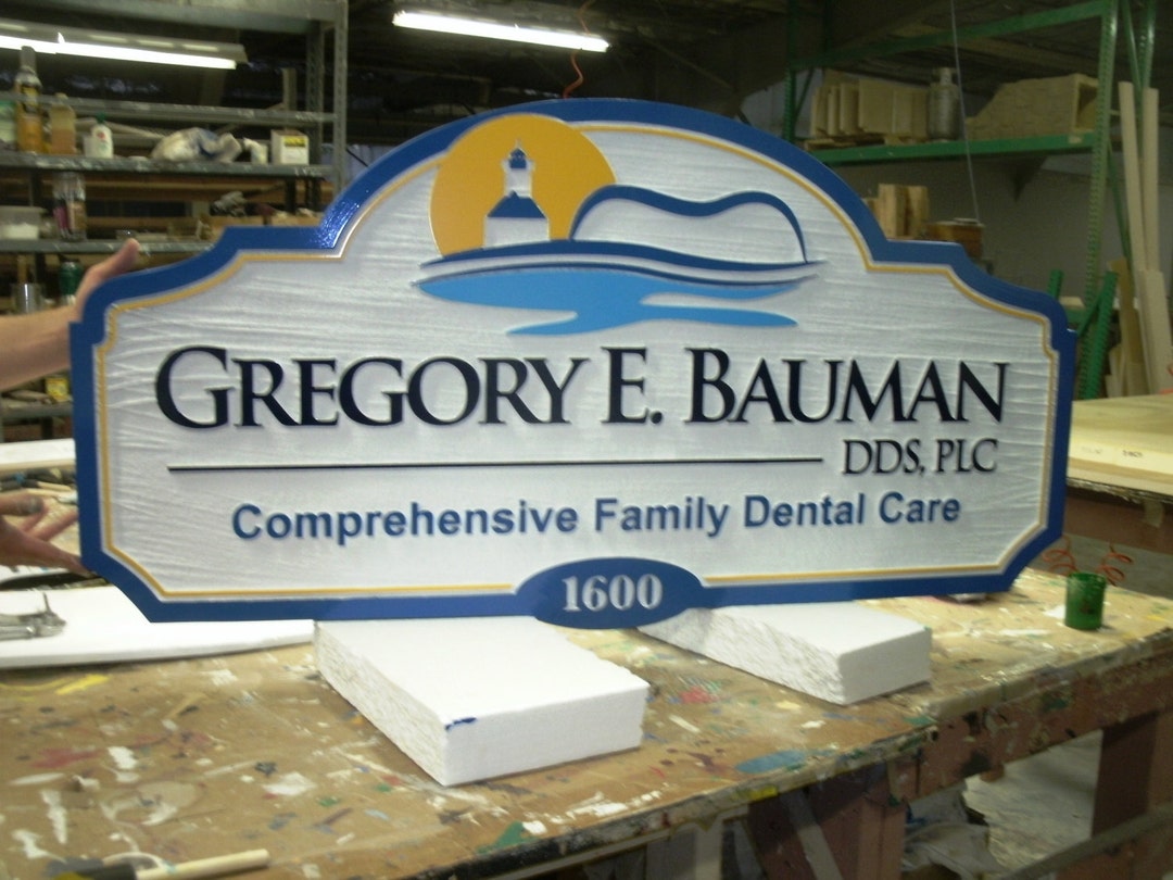 Sandblast Extra Large Foam (HDU) Signs- Sold Be Square Foot- Minimum ...