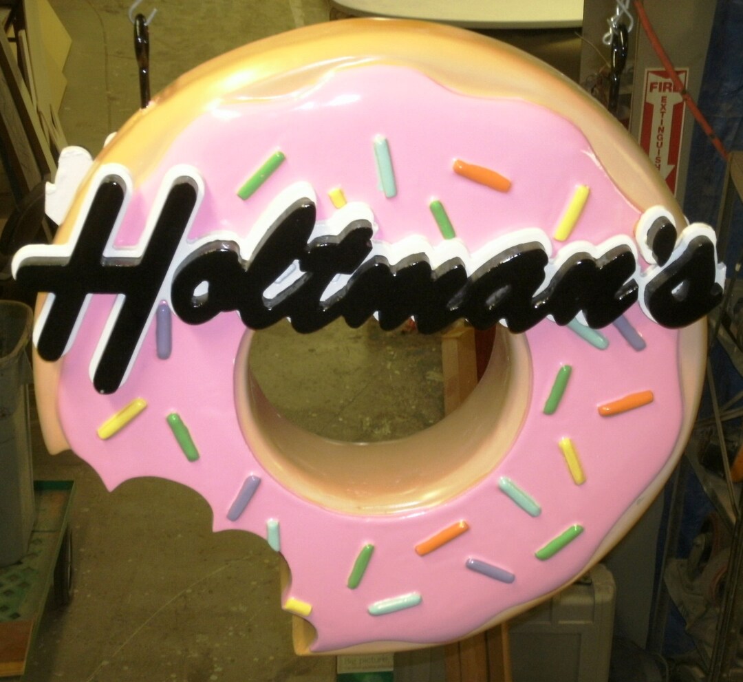 High Density Urethane Sand Carved Single Face Sign Business 3-d ...