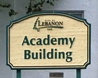 Redwood Sand Carved Single Face Sign Business Farm Church - Etsy