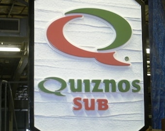 High Density Urethane sand carved single face sign business | Etsy