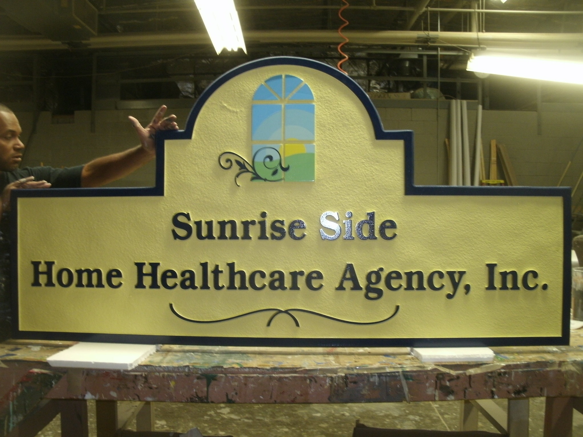 Sandblast Extra Large Foam (HDU) Signs- Sold Be Square Foot- Minimum ...