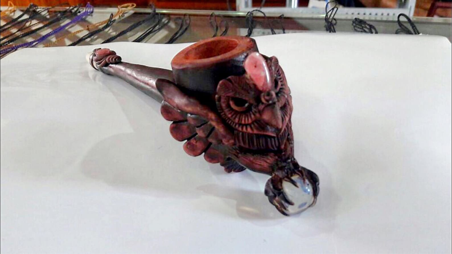 Handmade Smoking Pipe Mapacho Tobacco Pipe Ceremonial Pipe - Etsy