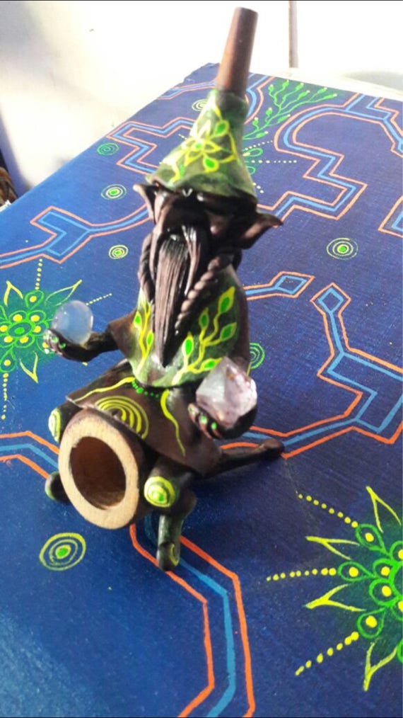 Smoking Pipe Mapacho Tobacco Pipe Ceremonial Pipe Shamanic | Etsy