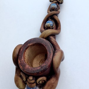 Smoking Pipe Mapacho Tobacco Pipe Shamanic Pipe Ceremonial - Etsy