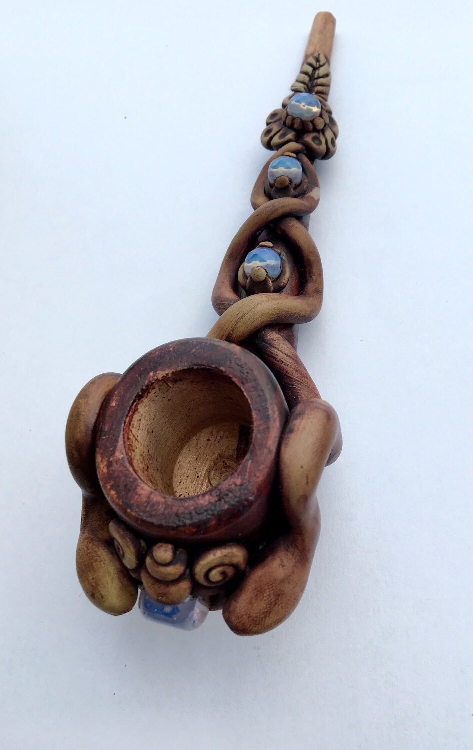 Smoking Pipe Mapacho Tobacco Pipe Shamanic Pipe Ceremonial - Etsy