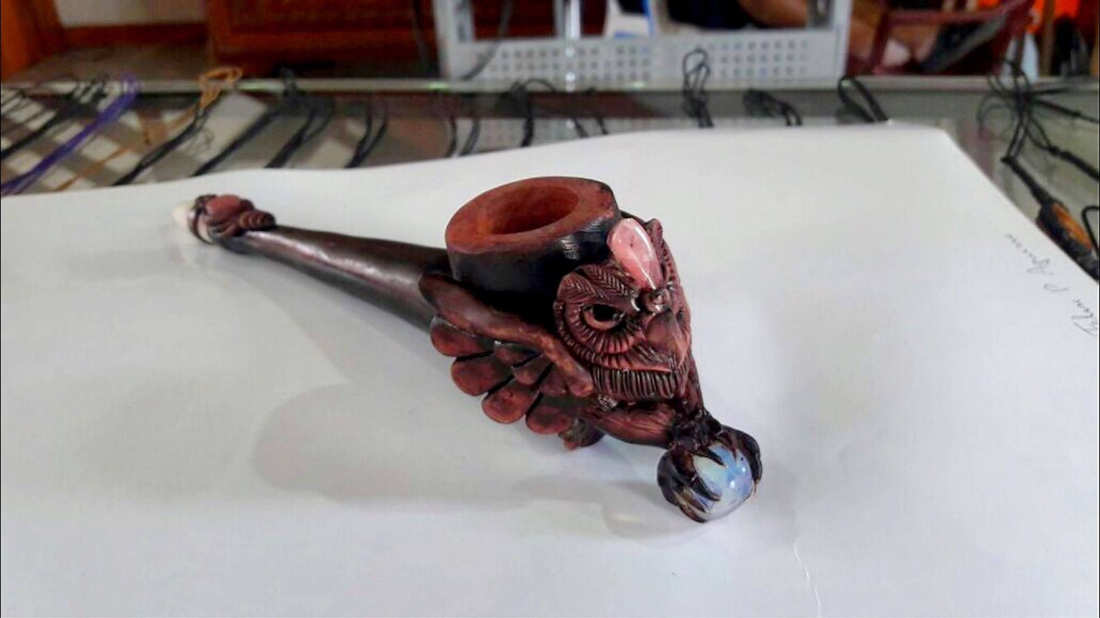 Handmade Smoking Pipe Mapacho Tobacco Pipe Ceremonial Pipe - Etsy