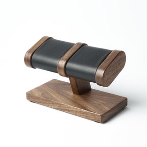 Wood Watch Stand With Soft Pillow for 2 Men's Wristwatch - Etsy
