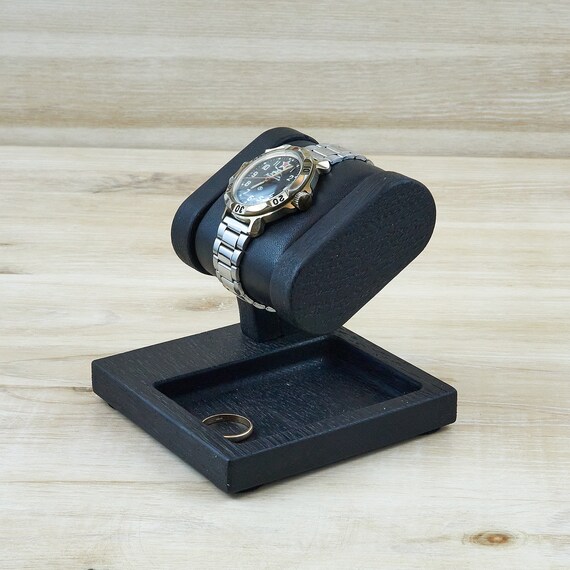 Personalized Watch Stand With Place for Storage Ring | Etsy