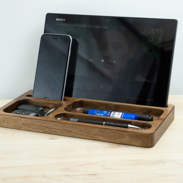 Wood Tablet Stand - Etsy