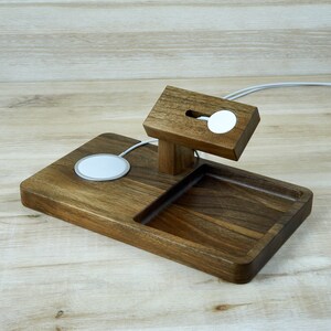 MagSafe dock stand for iPhone Apple Watch and AirPods | Etsy