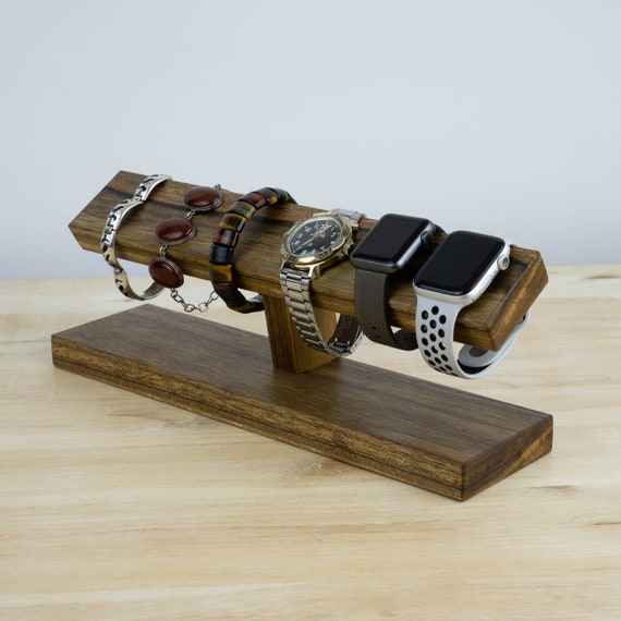 Man watch stand for six watches watch storage | Etsy