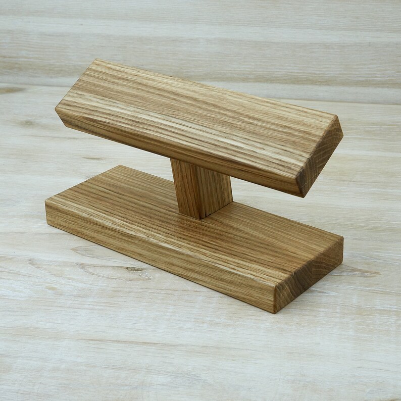 Wrist Watch Stand Holder Gift Anniversary Wood Watch Display - Etsy
