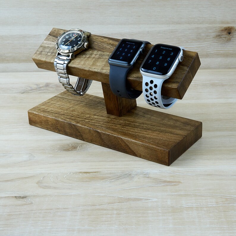 Wrist watch stand holder gift anniversary men's watch | Etsy