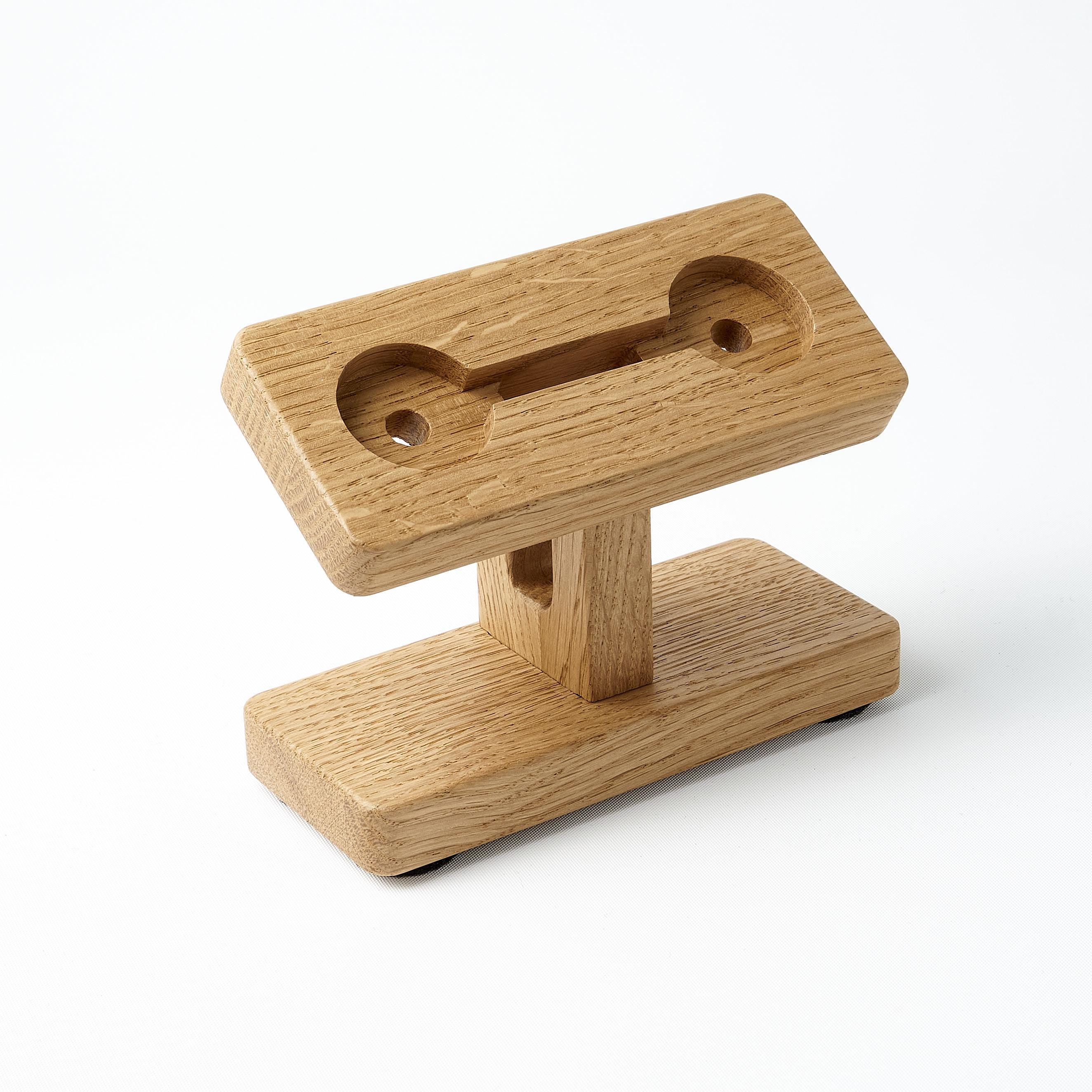 His and Hers Apple Watch Display, Wooden Charging Stand for Apple Watch ...