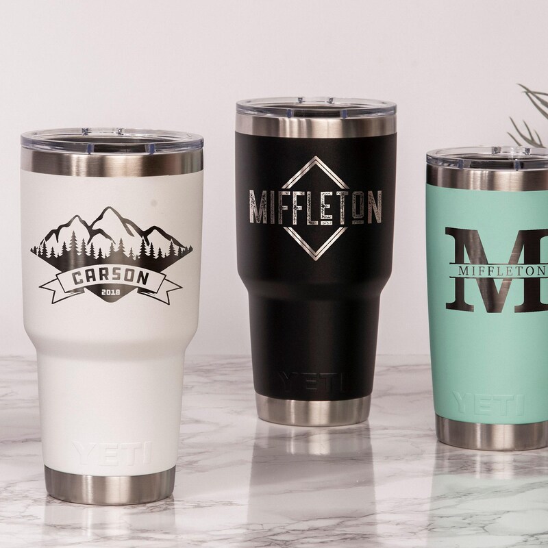 Yeti Monogram - Etsy