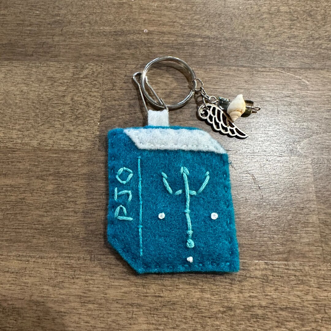 Percy Jackson Inspired Book Keychain Handmade and Designed - Etsy