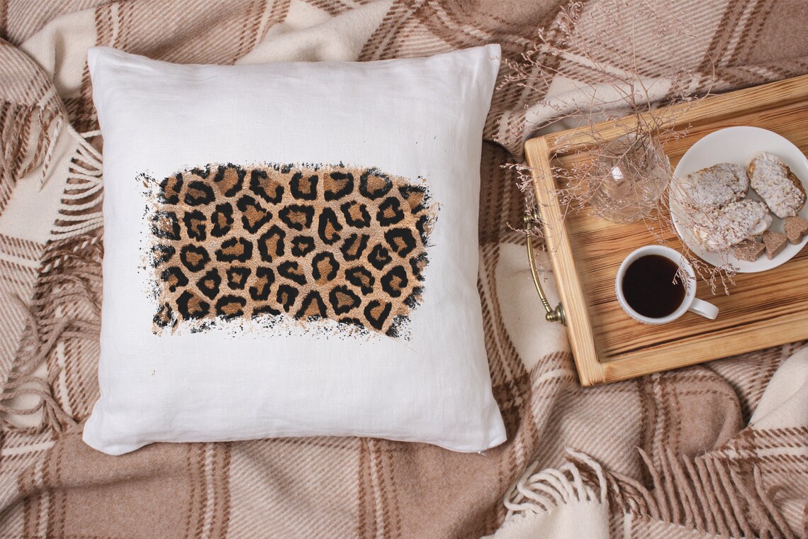 Leopard Print Sublimation Patches PNG Sublimation Leopard - Etsy