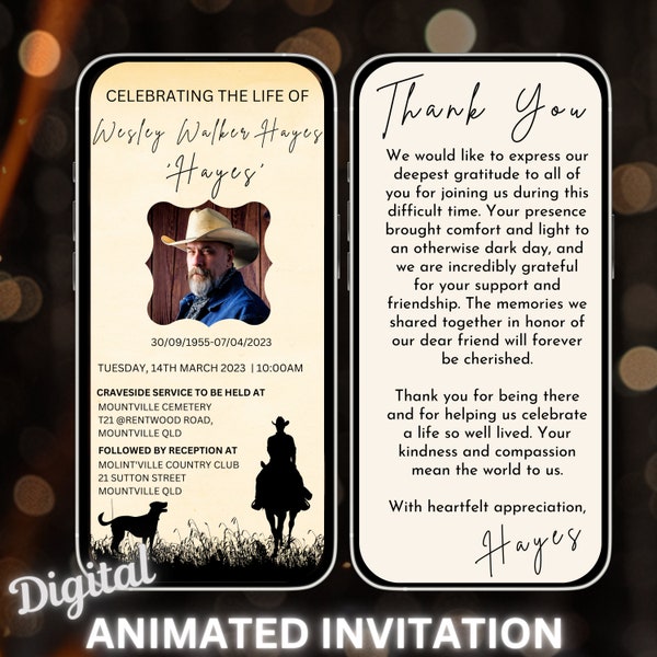 Western Funeral - Etsy