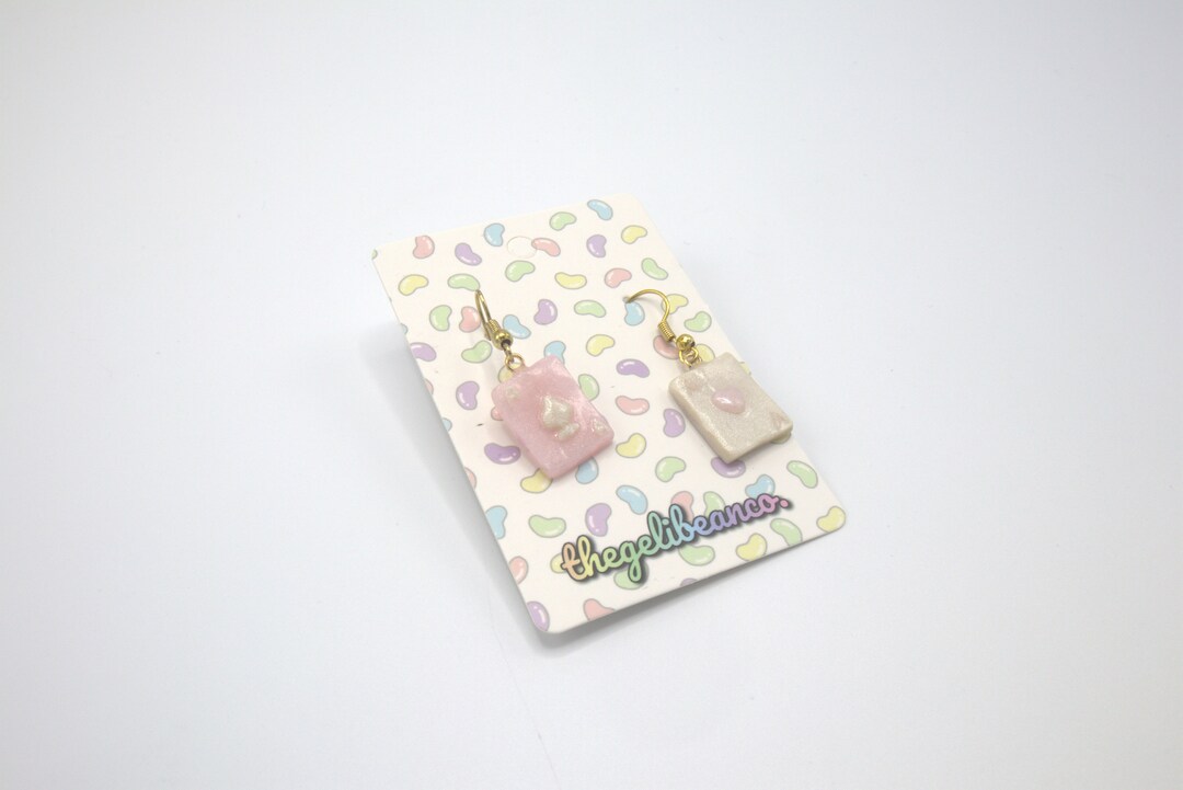 Pastel Ace Card Earrings - Etsy