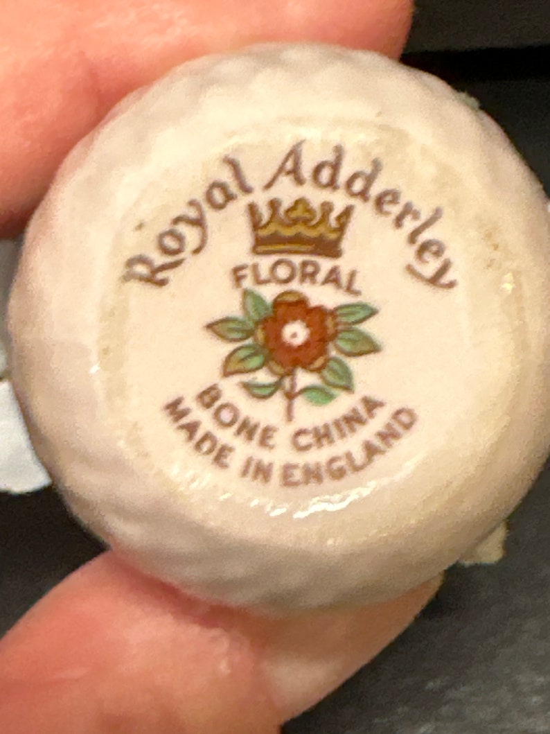 Vintage Royal Adderley and E&R Bone China Florals (3) - Etsy